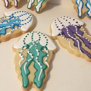 Jellyfish Cookies - 1 Dozen - Etsy