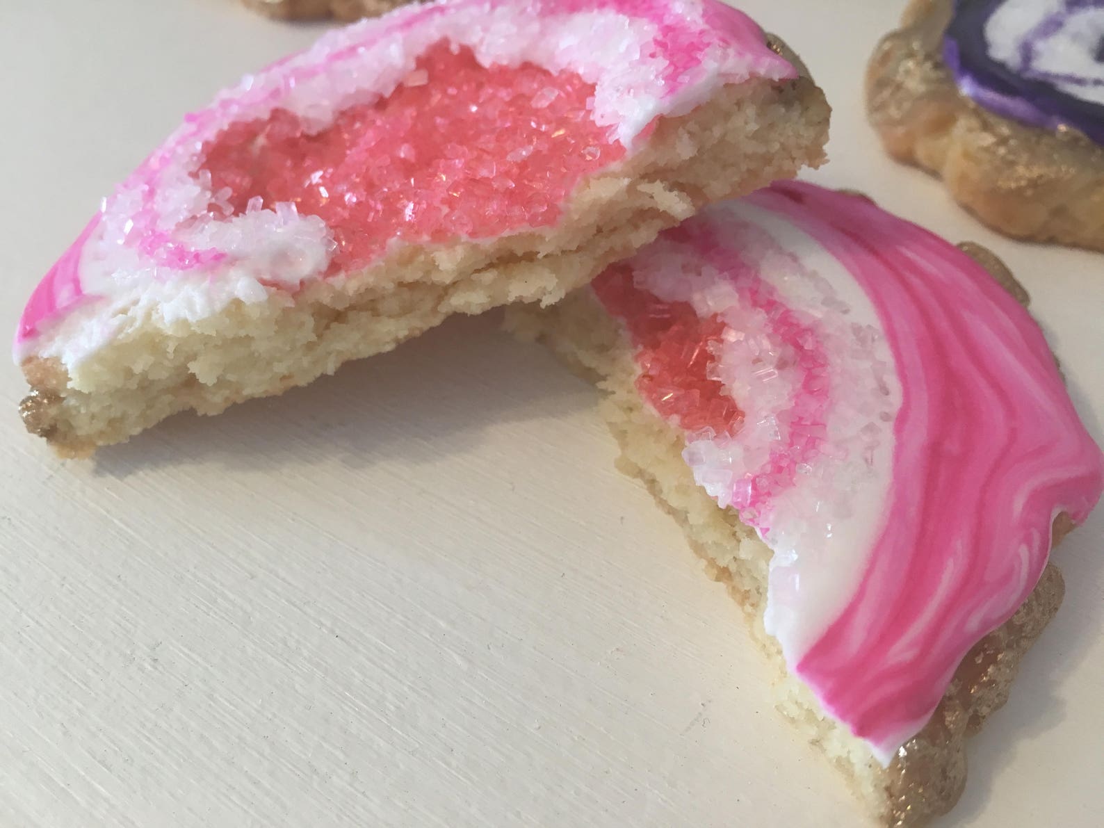Edible Geodes Cookies - Etsy
