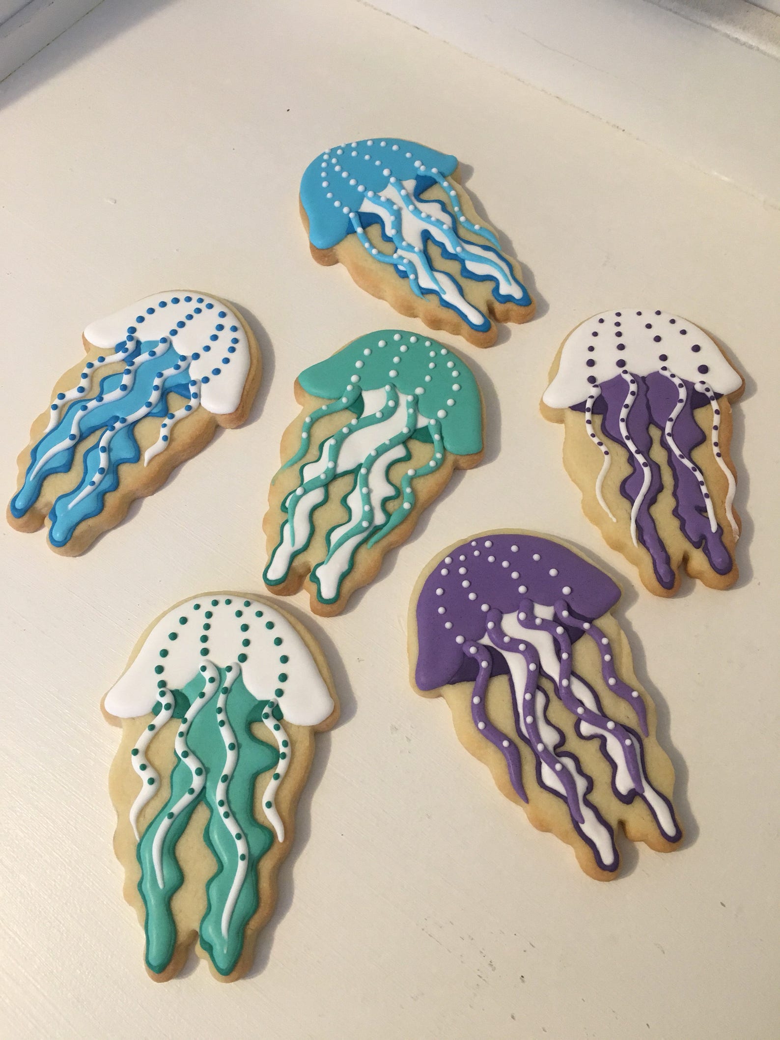 Jellyfish Cookies 1 Dozen - Etsy