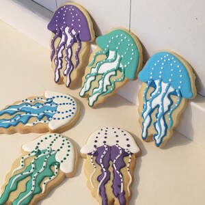 Jellyfish Cookies - 1 Dozen - Etsy