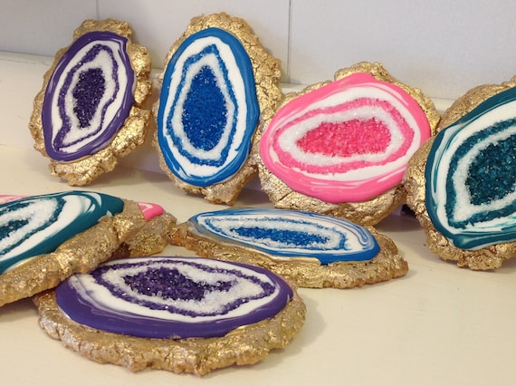 Edible Geodes Cookies by Baked | Catch My Party