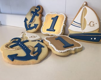 Nautical Cookies - Etsy