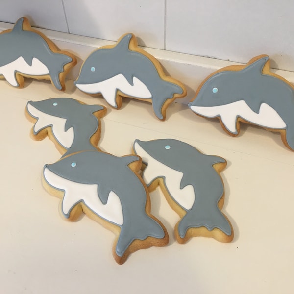 Dolphin Cookies - Etsy