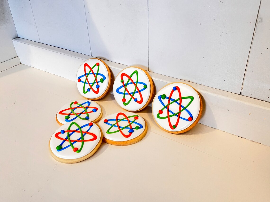 Atomic Energy Science Cookies - 1 Dozen - Etsy