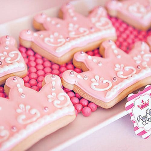 Princess Crown Cookies 1 Dozen - Etsy