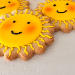 Sunshine Cookies - 1 Dozen - Etsy