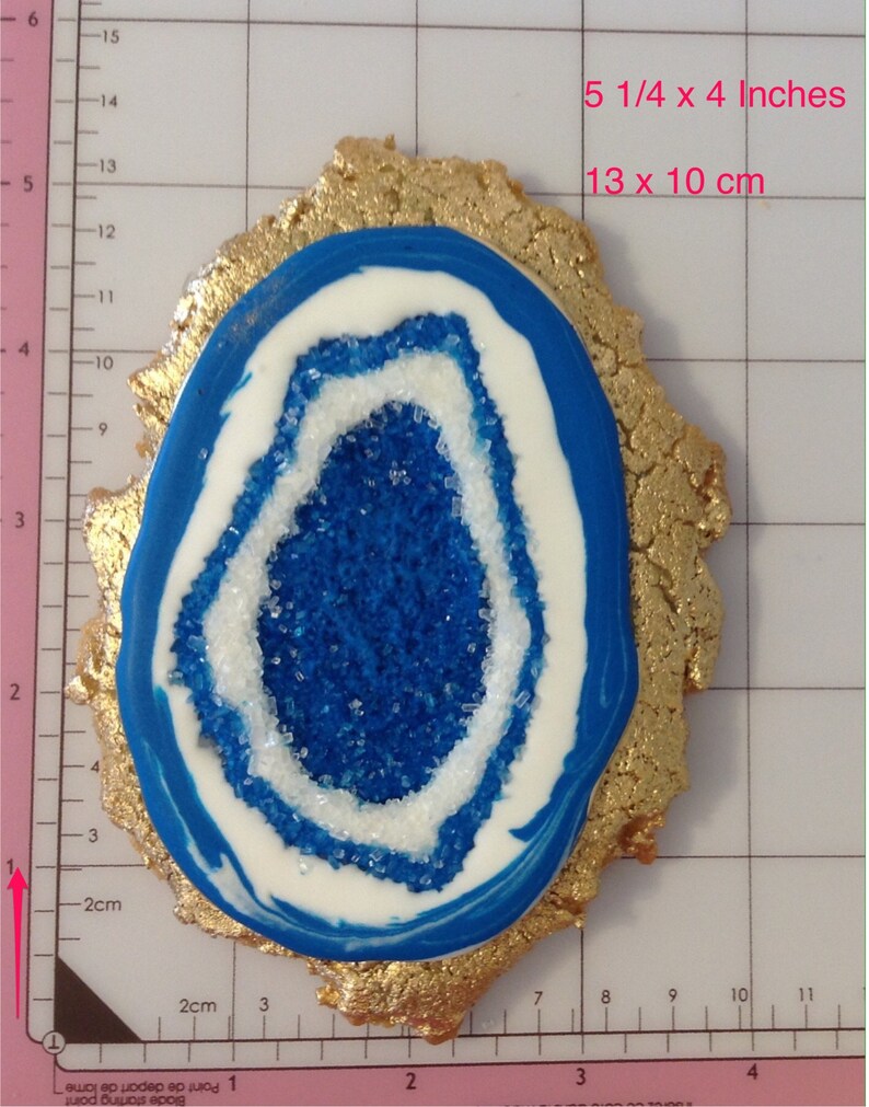 Edible Geodes Cookies - Etsy