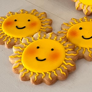 Sunshine Cookies - 1 Dozen - Etsy
