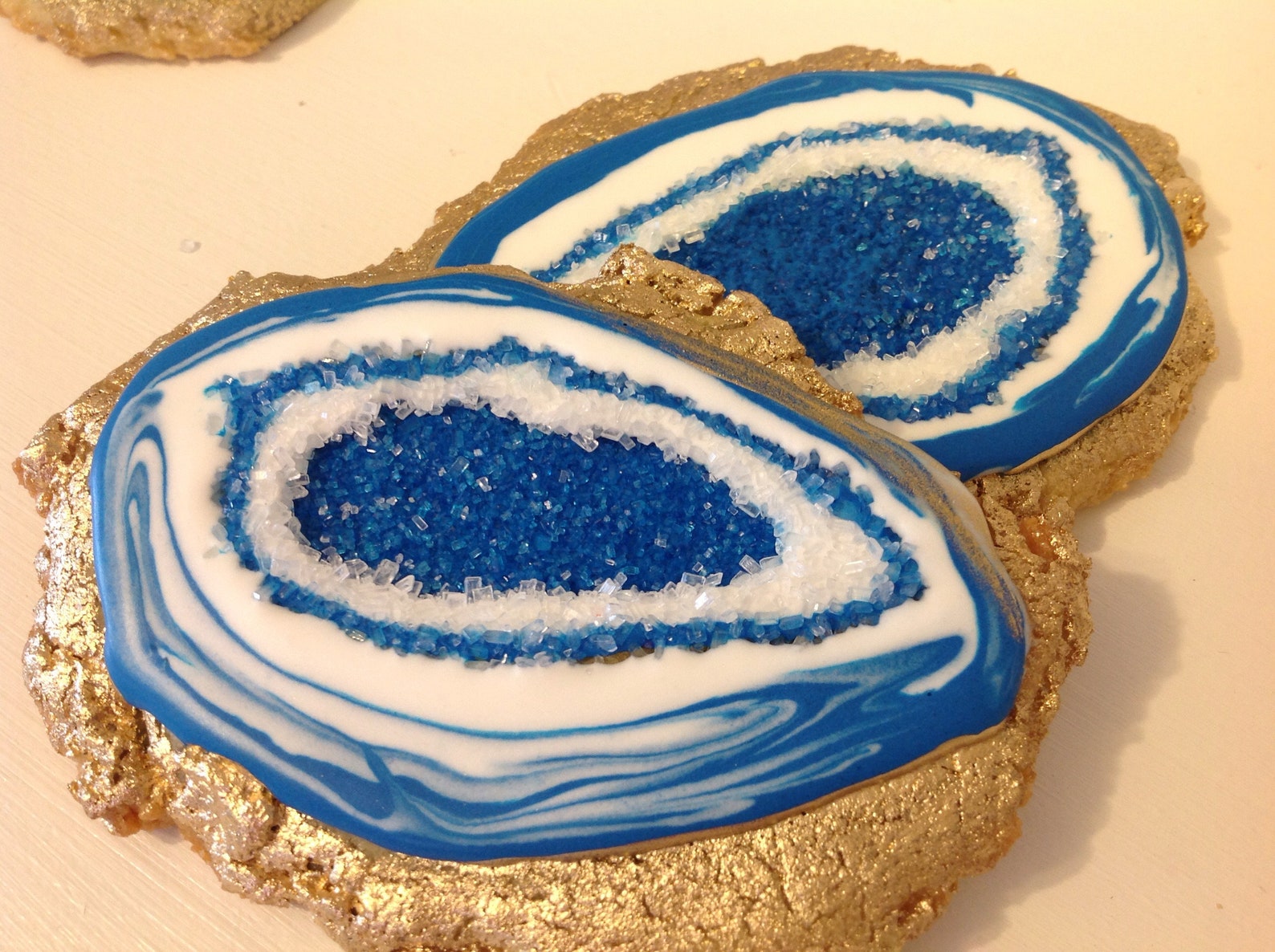 Edible Geodes Cookies - Etsy