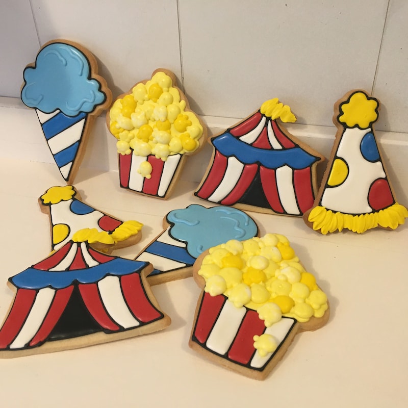Circus Cookies - Etsy