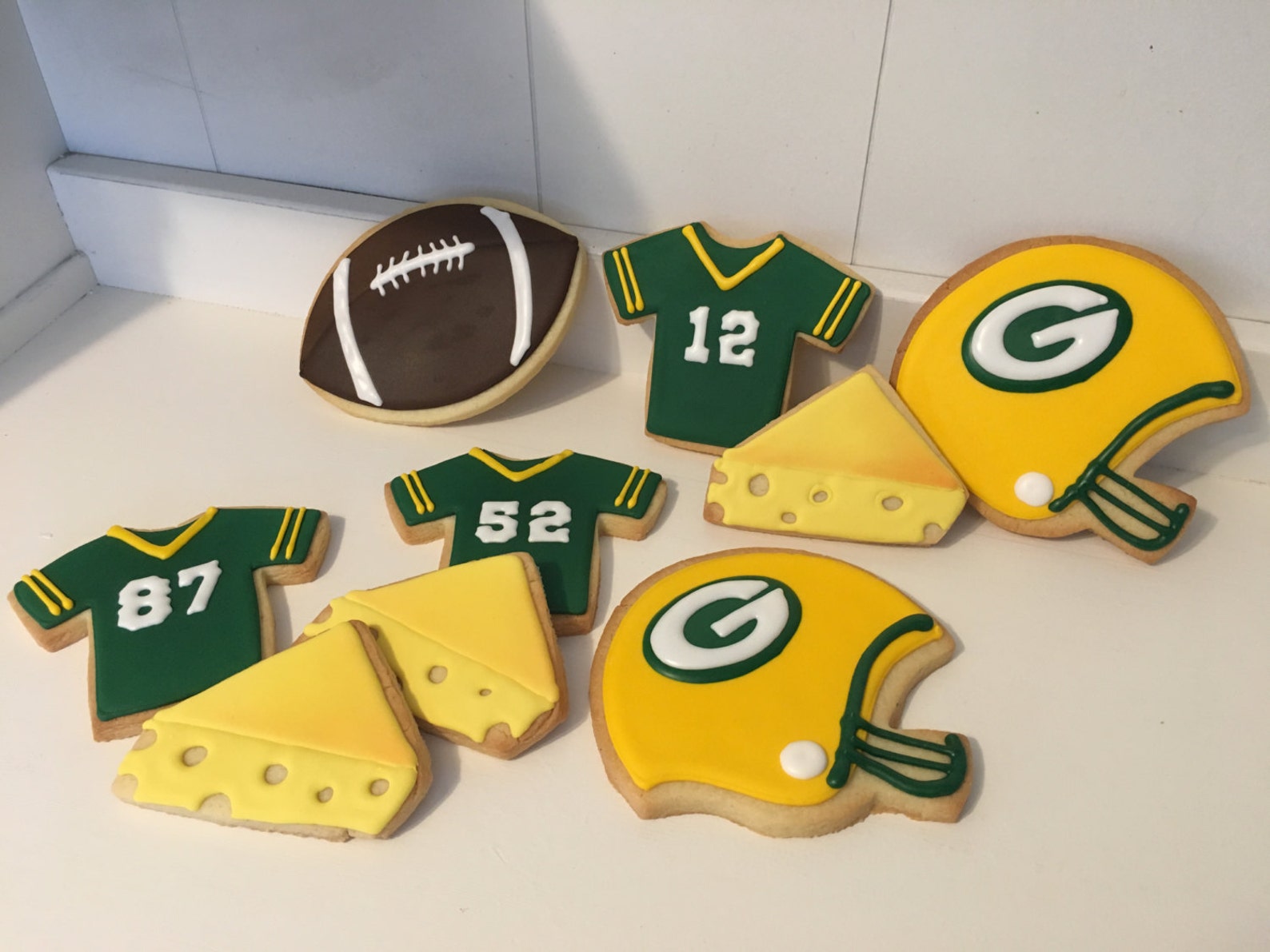 Greenbay Packers Football Superbowl Cookies - 1 Dozen - Etsy