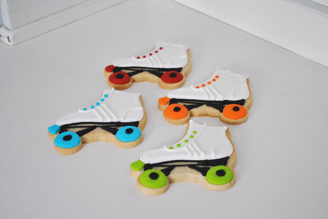 Roller Skate Cookies - Etsy