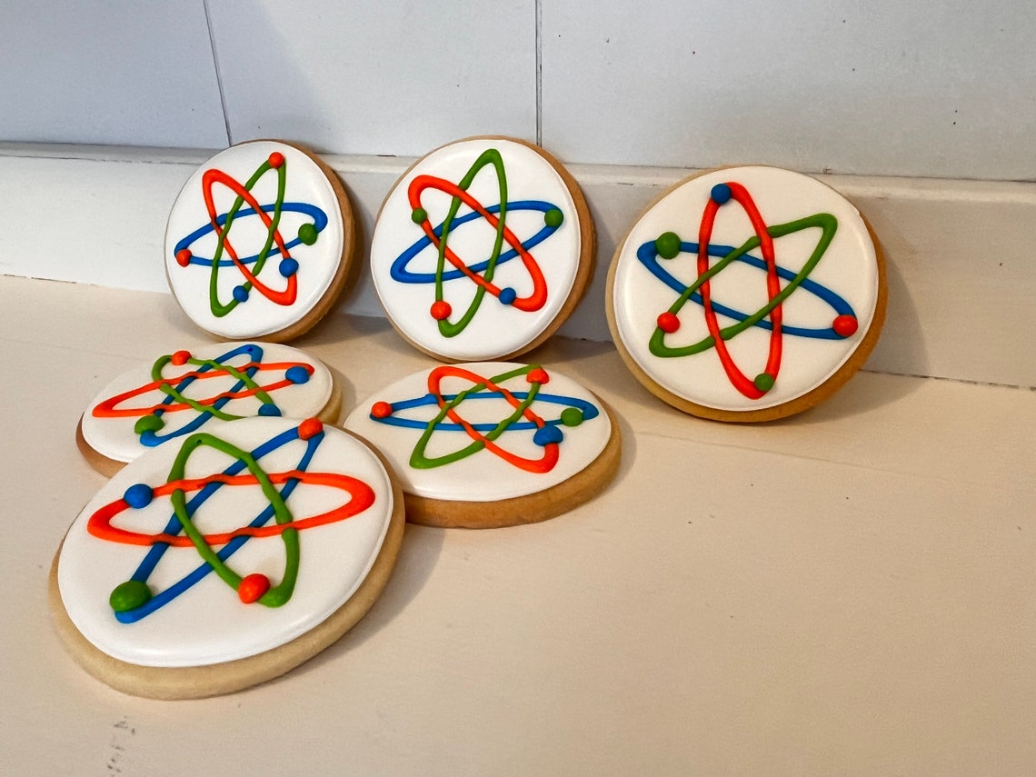 Atomic Energy Science Cookies - 1 Dozen - Etsy