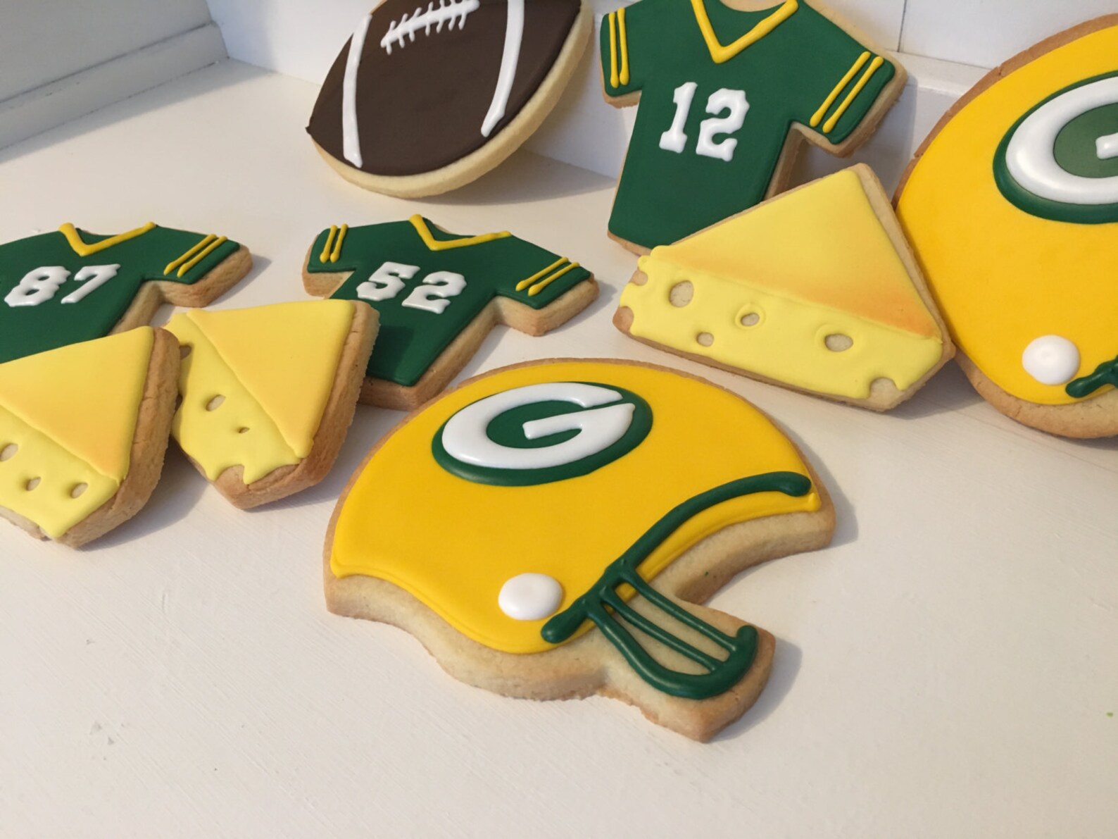 Greenbay Packers Football Superbowl Cookies - 1 Dozen - Etsy