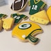 Greenbay Packers Football Superbowl Cookies - 1 Dozen - Etsy