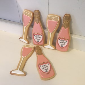 Elegant Rose-all-day Themed Decorated Cookies - A Sweet Celebration of ...