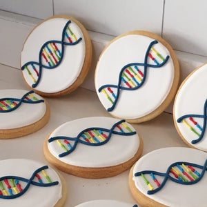 DNA Double Helix Science Cookies 1 Dozen - Etsy
