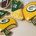 Greenbay Packers Football Superbowl Cookies - 1 Dozen - Etsy