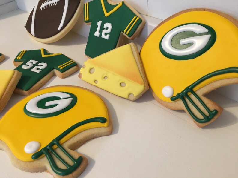 Greenbay Packers Football Superbowl Cookies - 1 Dozen - Etsy
