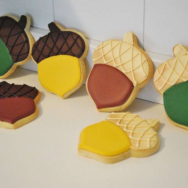 Acorn Cookies - Etsy