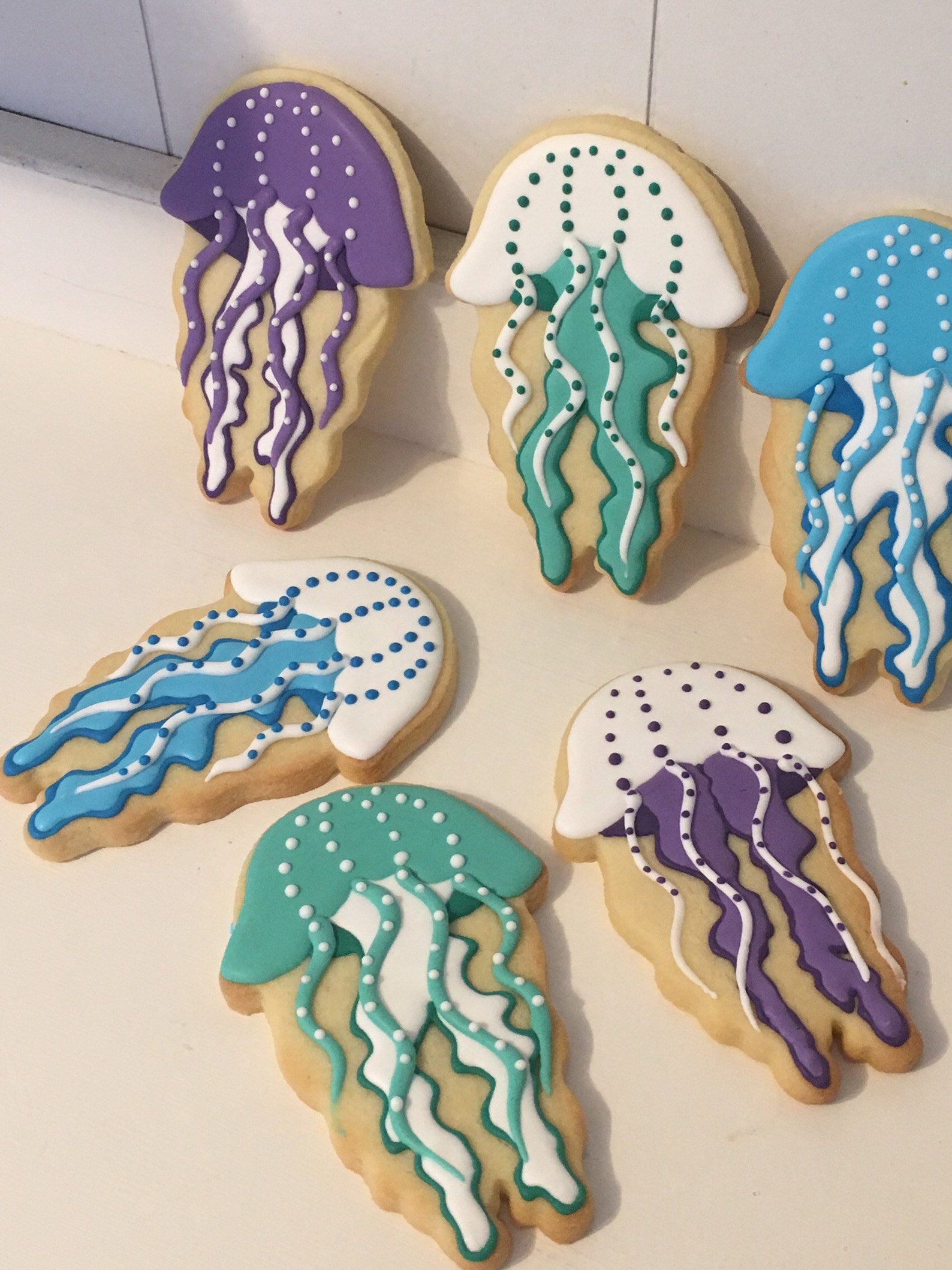 Jellyfish Cookies 1 Dozen - Etsy