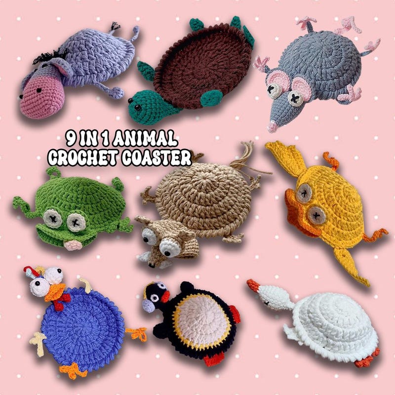 Crochet Origami Animals - Etsy