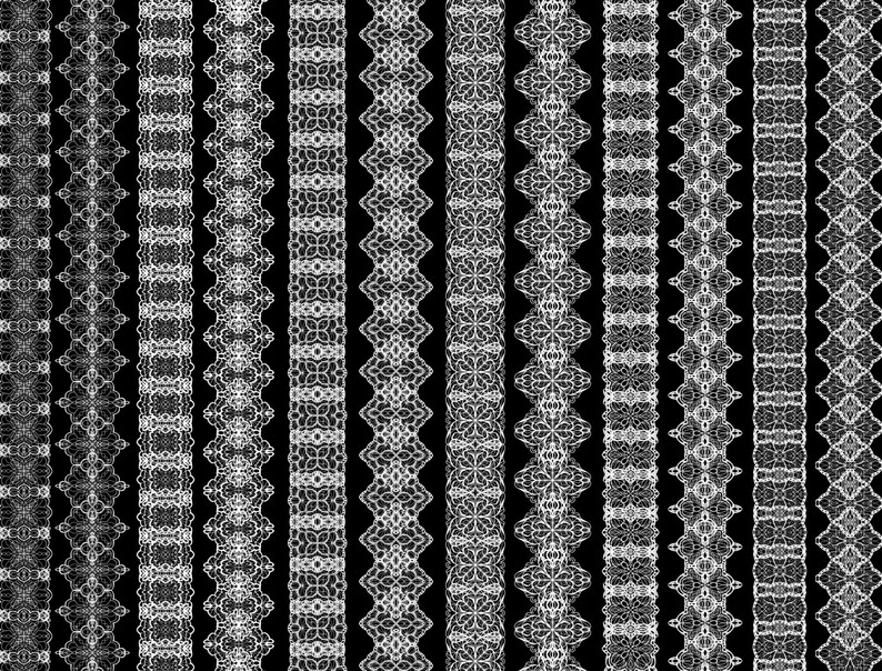 32 Procreate Realistic Lace Textures Procreate Lace Seamless Brushes ...