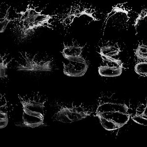 Water Splash Stamps: Realistic Liquid Brushes for Procreate (PDF) - Etsy