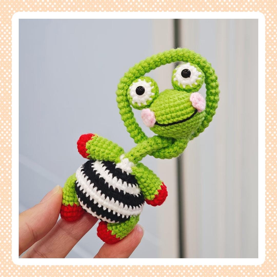 Long Neck Animal Crochet Pattern Bundle, Funny Frog, Duck, Squirrel ...