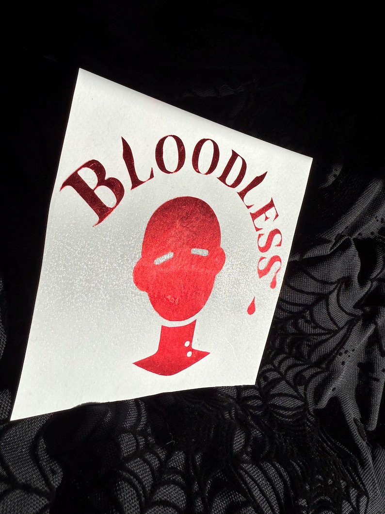 Bloodless Astarion BG3 Car Decal: Metallic Red Vinyl - Etsy