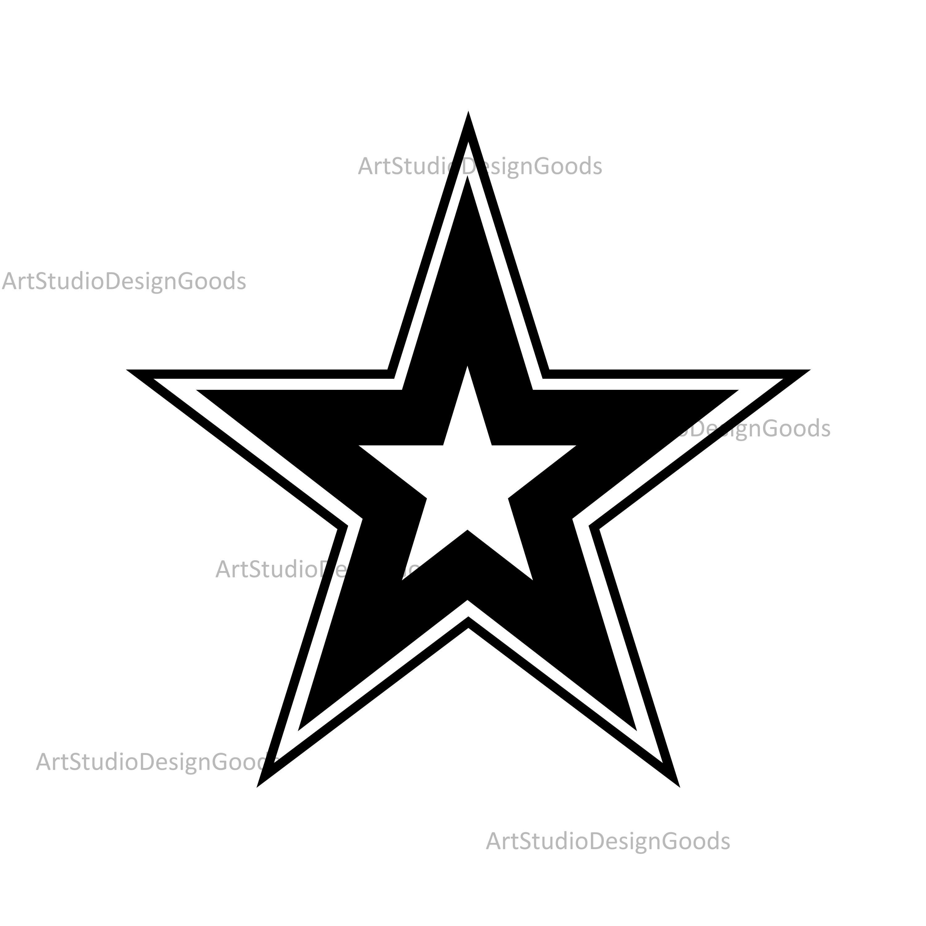 Star SVG Files, Star Vector Files, Star Outline Svg, Star Cut File ...