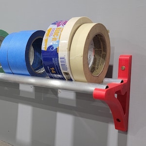 Tape Storage Rack Wall Mounted - Etsy