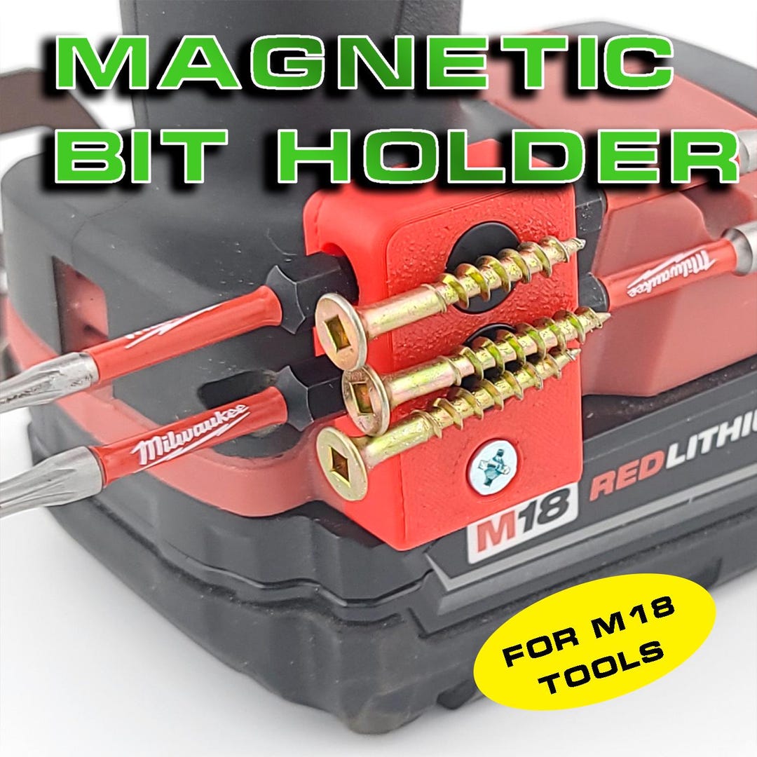 Milwaukee M18 Magnetic Bit Holder: Keeps Bits and Screws at Your ...