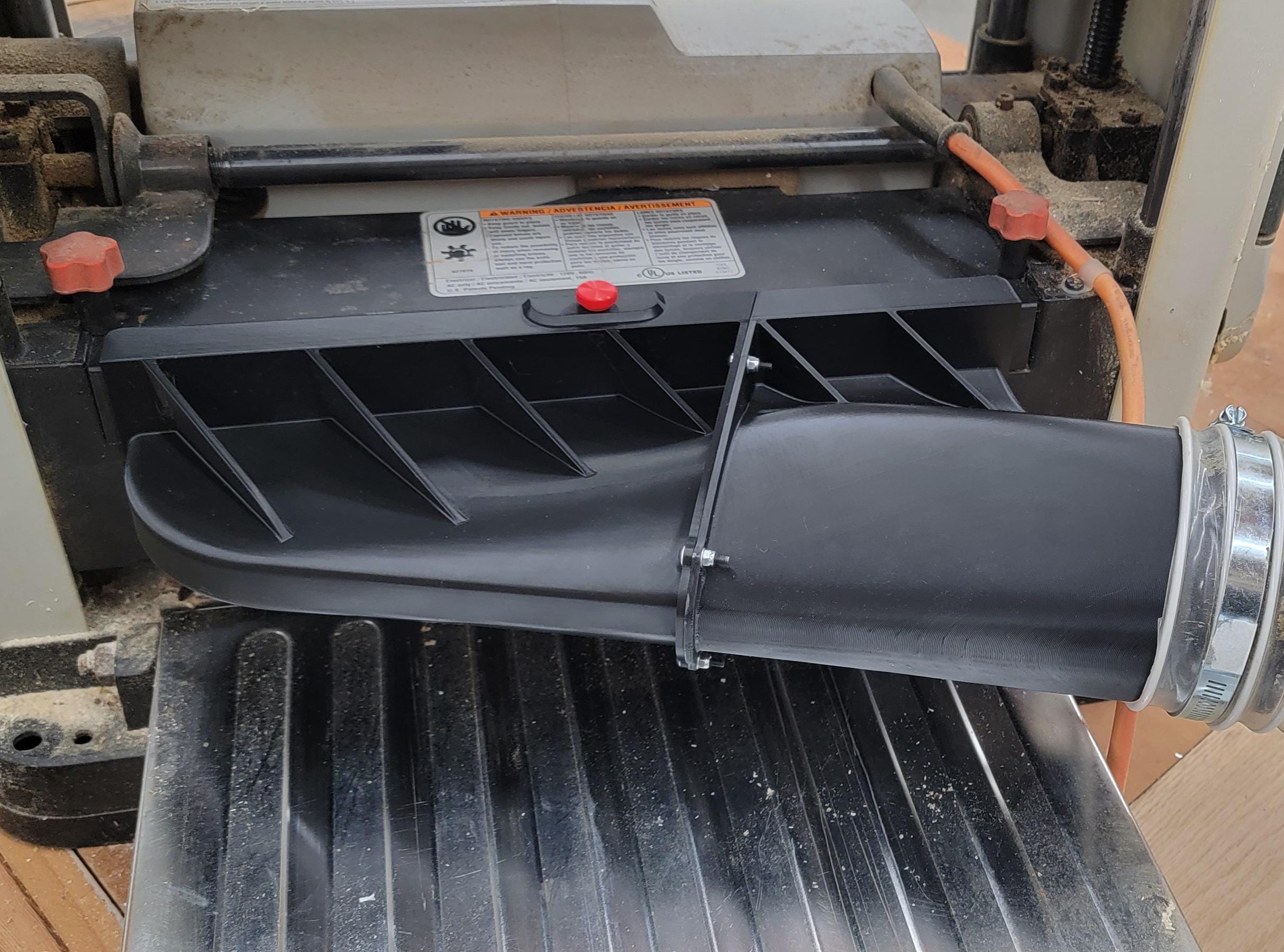 Ridgid 13" Planer Dust Collection Manifold - 4" Hose - TP1300/TP13000 ...