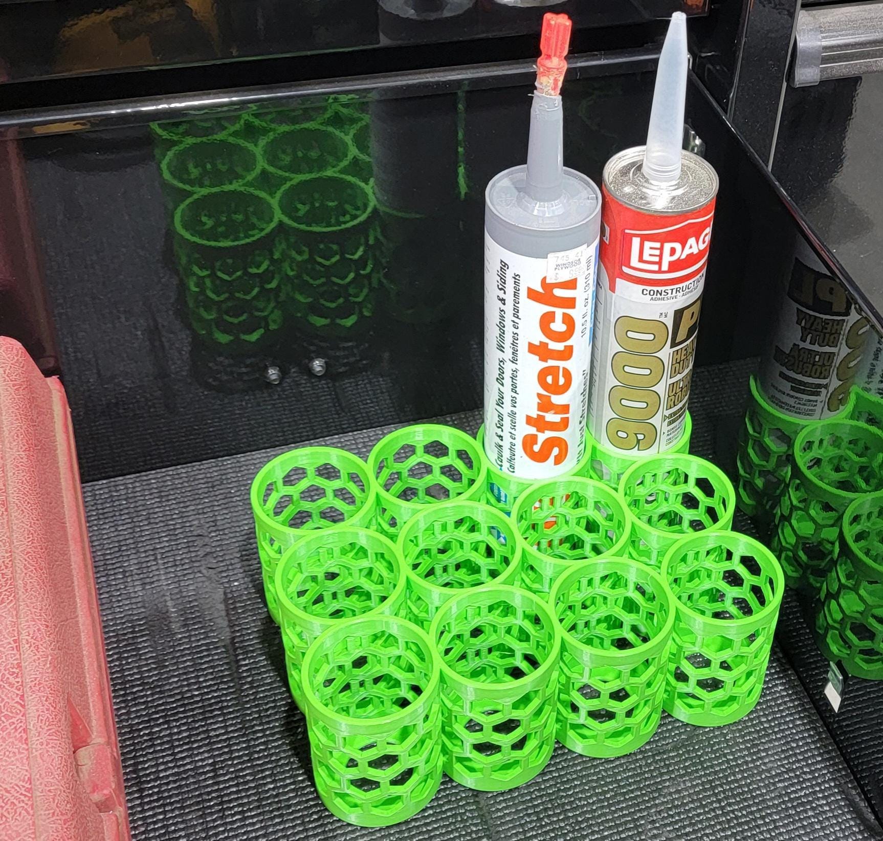 Caulk Tube Holder: 12-tube Organizer - Durable Thermoplastic ...