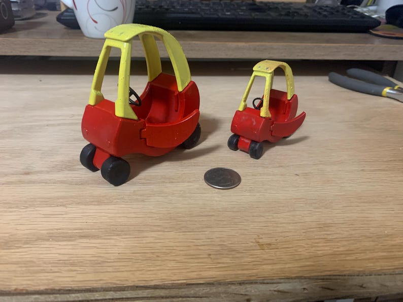 Cozy Coupe Toy Car (3D Printing, Files, STL, Toy, Ornament, Novelty ...