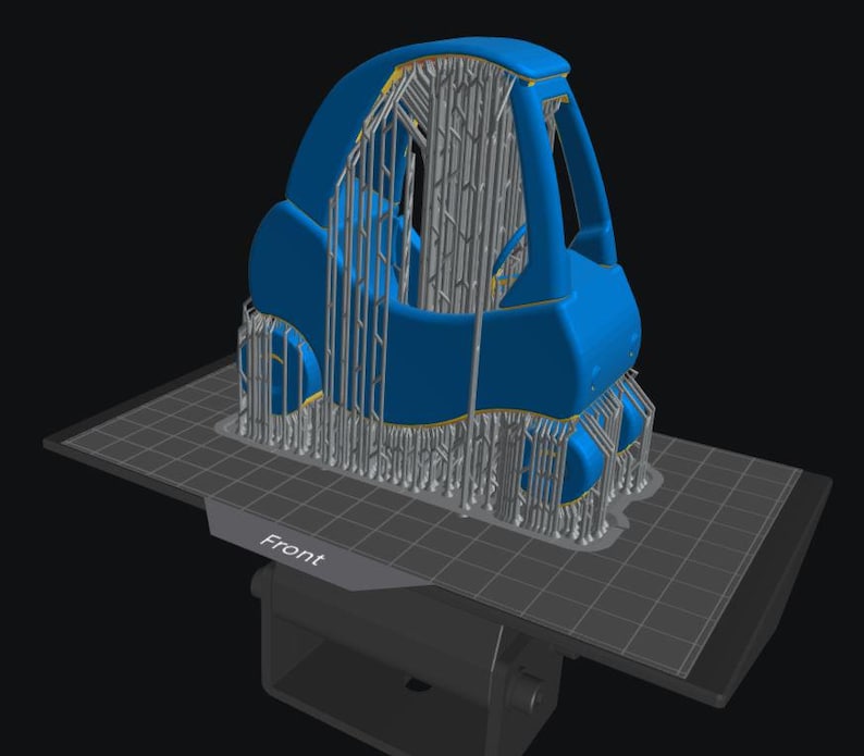 Cozy Coupe Toy Car (3D Printing, Files, STL, Toy, Ornament, Novelty ...