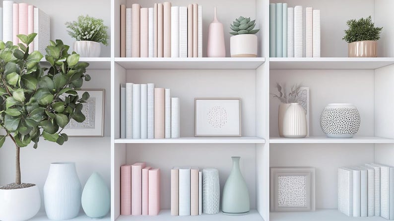 Ultimate Bookshelf Zoom Background Collection - Etsy