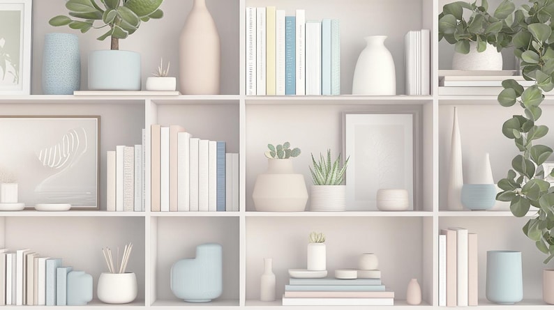 Ultimate Bookshelf Zoom Background Collection - Etsy