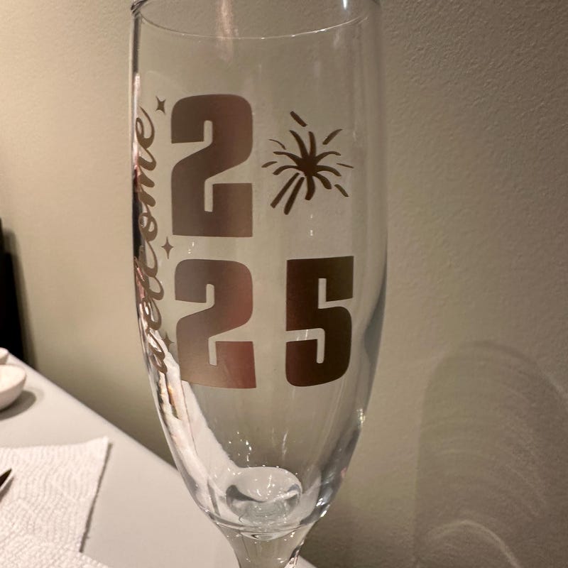2026 Champagne Flute - Etsy