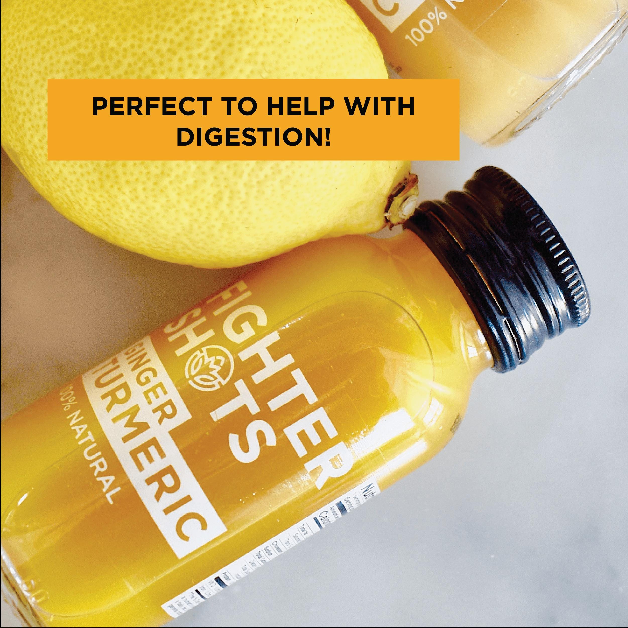 Fighter Shots Ginger + TURMERIC 6 or 12x 60ml - Etsy