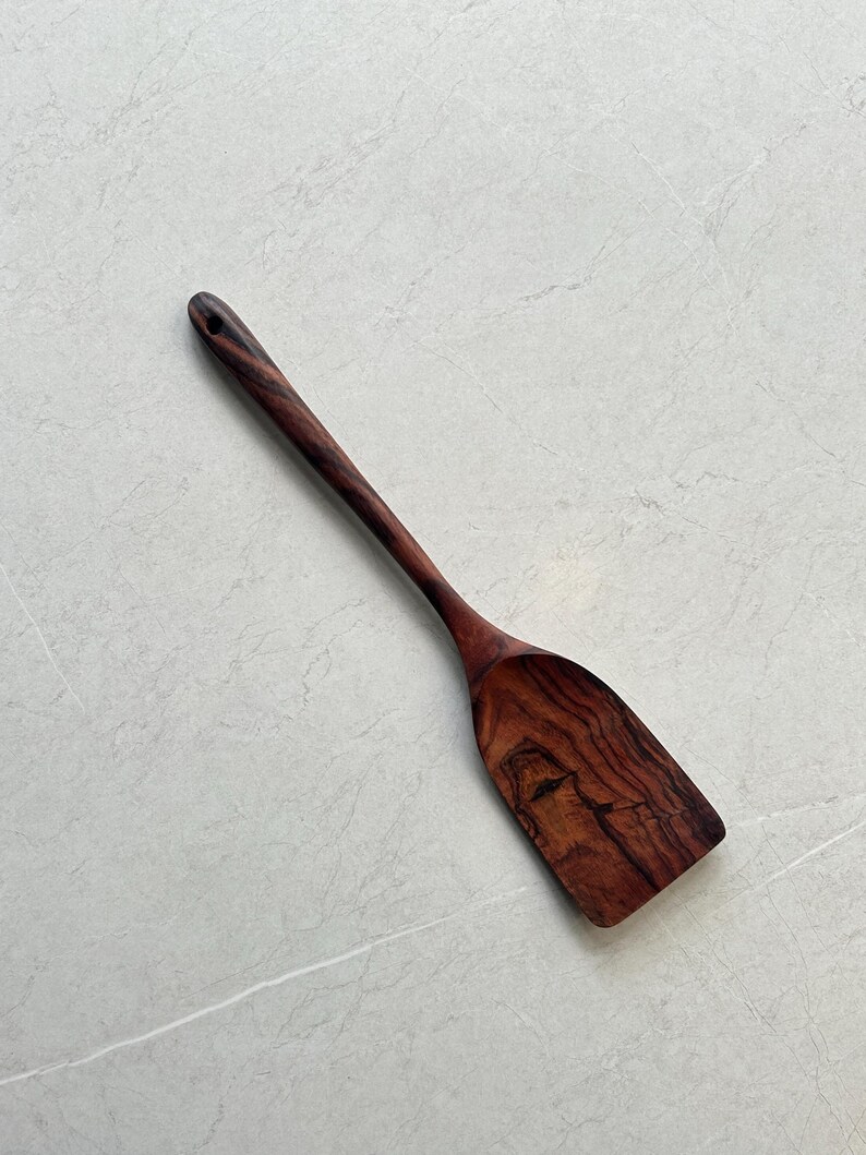 ROSEWOOD Spatula | Handcrafted | Eco-friendly Kitchen Utensils | Gift ...