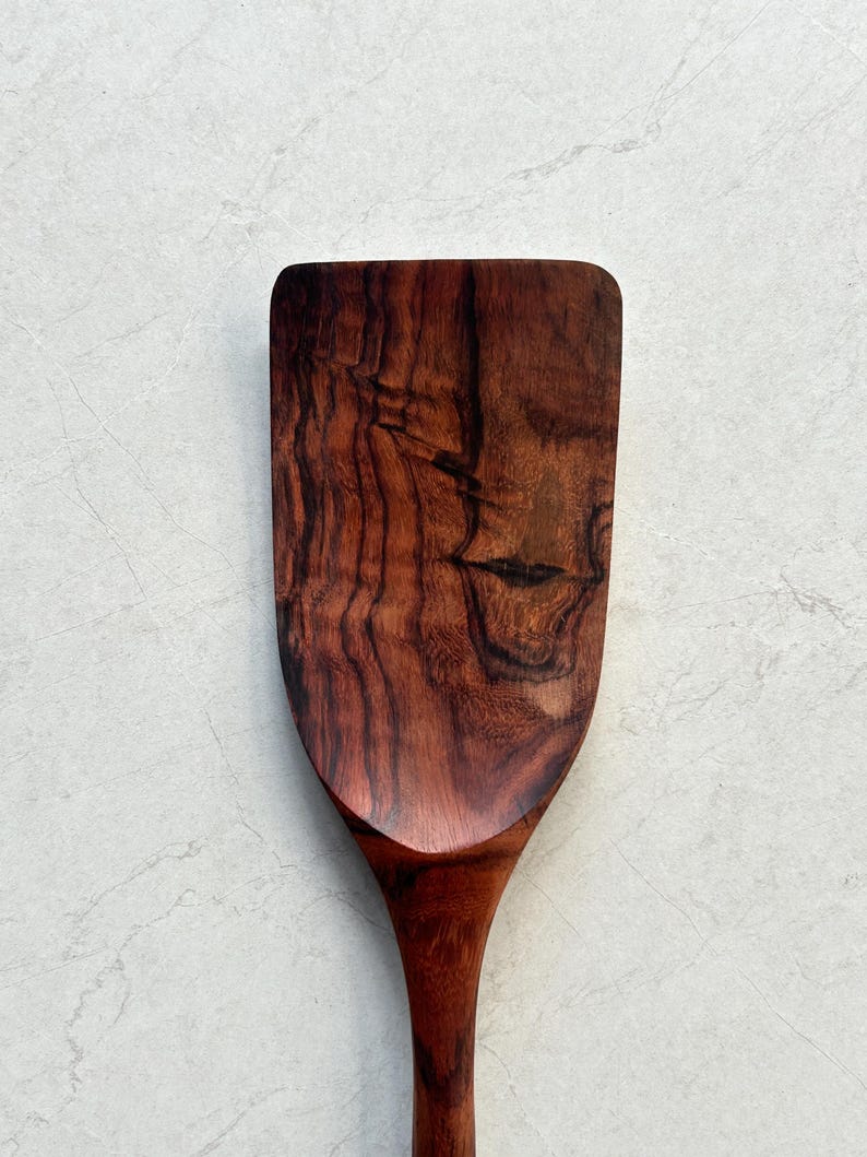 ROSEWOOD Spatula | Handcrafted | Eco-friendly Kitchen Utensils | Gift ...