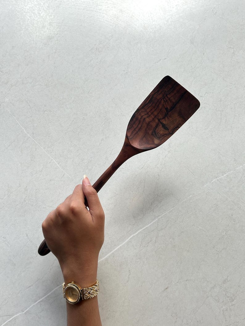 ROSEWOOD Spatula | Handcrafted | Eco-friendly Kitchen Utensils | Gift ...