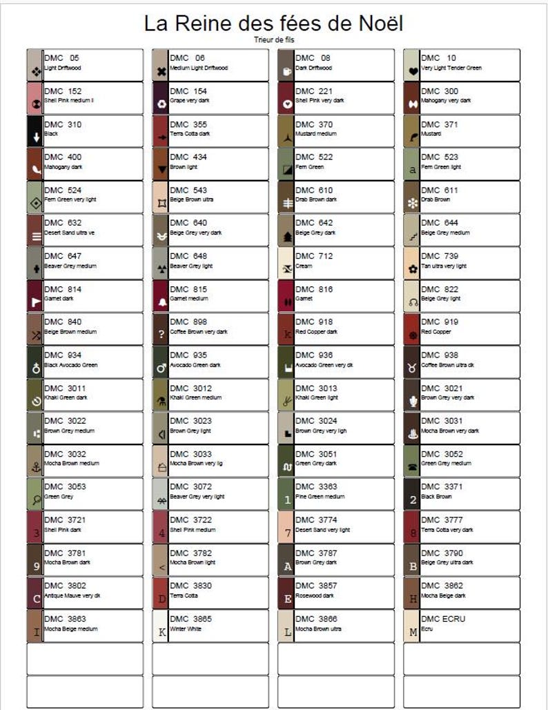 La Reine Des Fées De Noël, Modèle De Point De Croix, PDF, Compatible PK ...