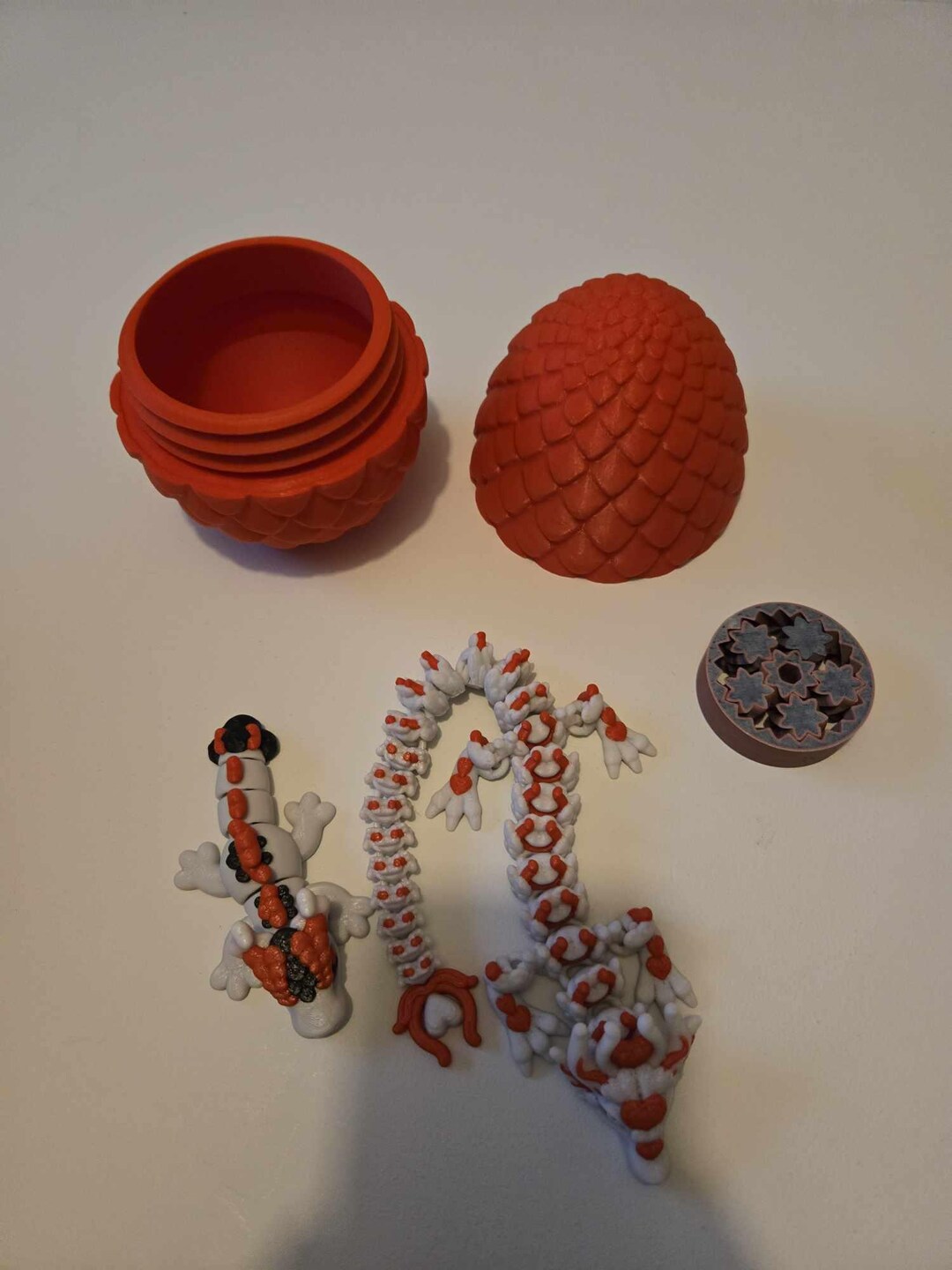Aphrodite Dragon Egg Set With Love Dragon Keychain and Matching Fidget ...