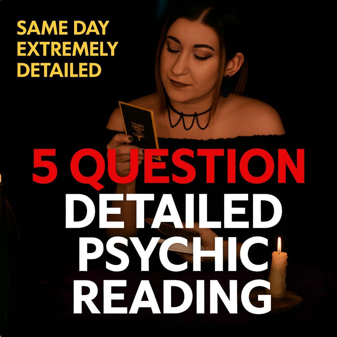 Same Hour 5 Question Psychic Reading, Love Career General Insight, Fast ...