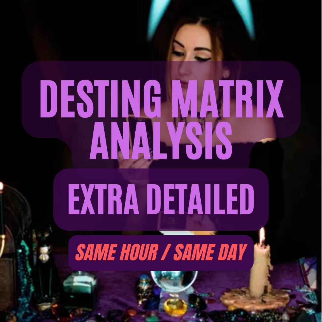 Comprehensive Destiny Matrix Birth Chart Analysis: Astrological, Tarot ...