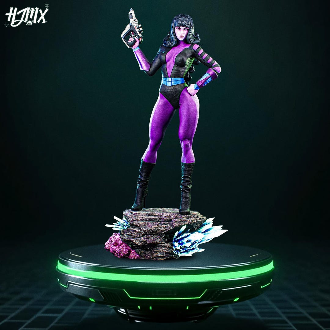 Nebula STL Statue | 1/4 1/6 Scale Fanart Full Statue | No Support 3D ...