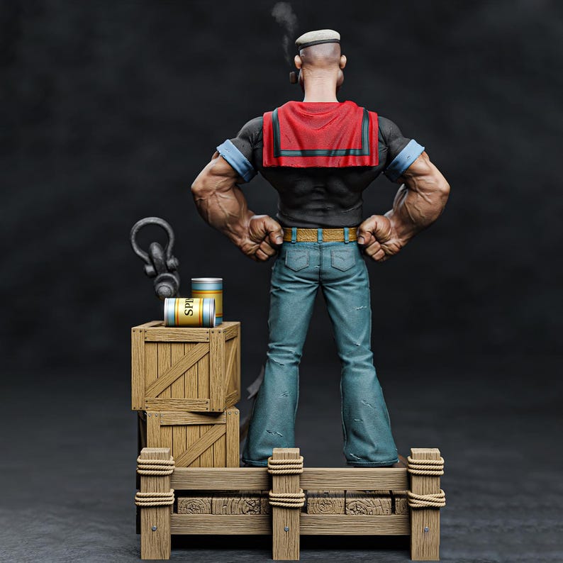 Sailor Hero STL Statue | Fanart 1/6 Scale 3D Print Model | Supported ...